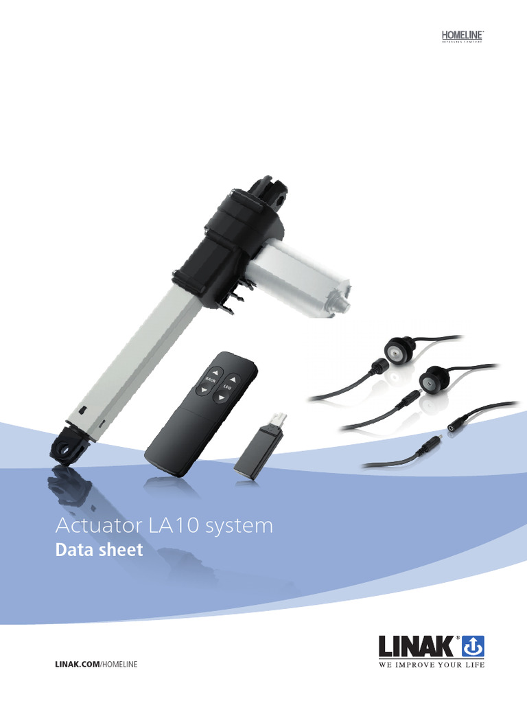 Linear Actuator La10 System Data Sheet Eng | PDF | Bluetooth ...