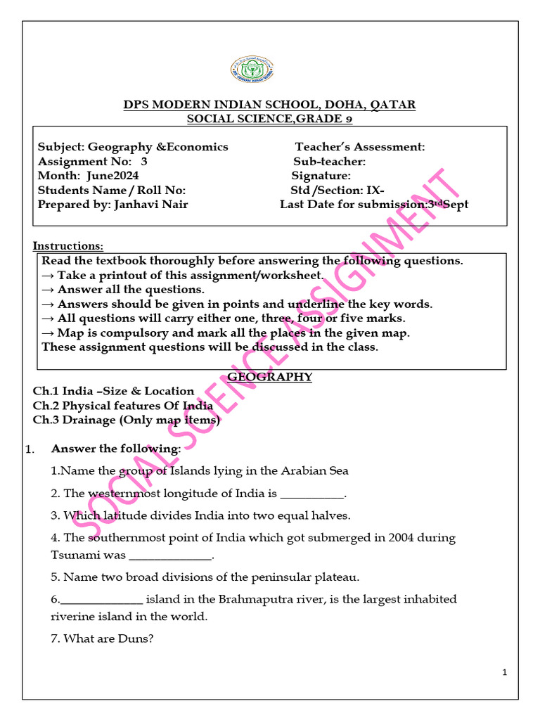 Half Yearly QN Bank Gr9 Geoeco 24 | PDF | Unemployment | Poverty