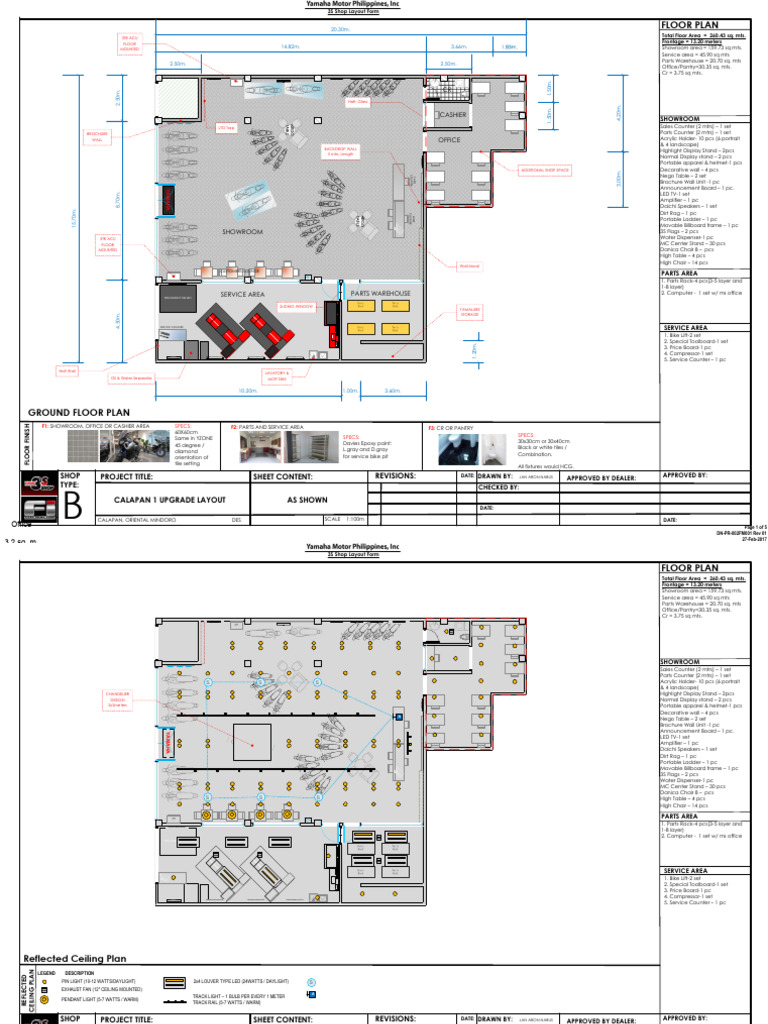 3S Calapan 1 Complete Upgrade Layout | PDF | Architectural Elements