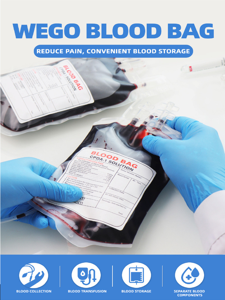 WEGO Blood Bag | PDF