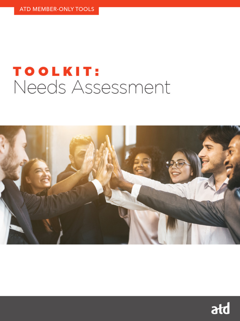 Needs Assessment Toolkit Job Aid Final | PDF | Needs Assessment | Business
