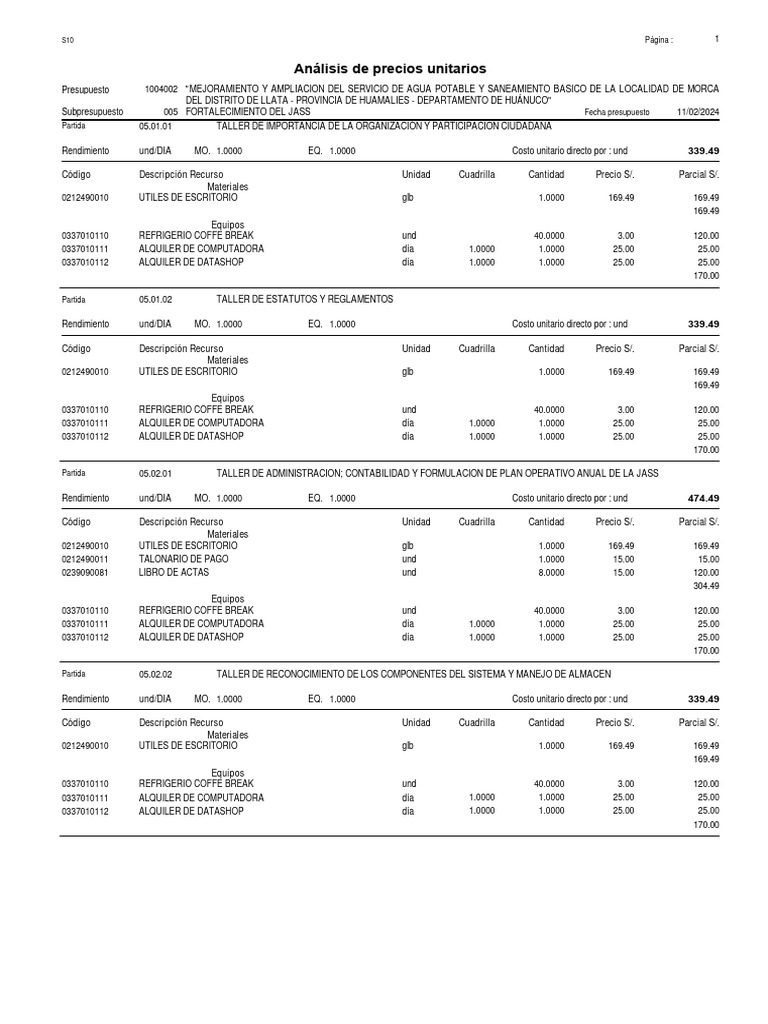05 Jass | PDF | Agua | Salud pública