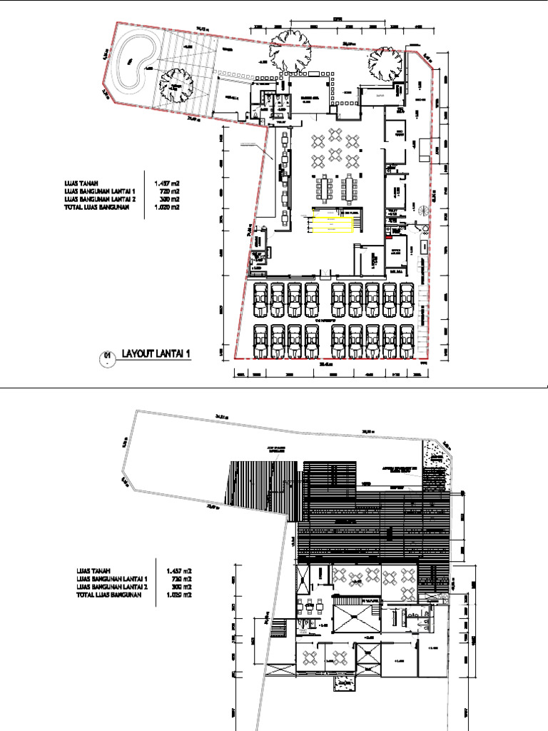 Layout Furnitur Meja Kursi | PDF