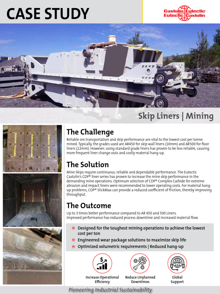 CDP Wear Liners - Case Study - Skip Liners | PDF