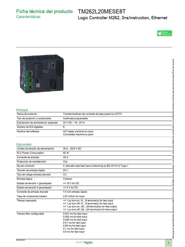 1.2.- SCHNEIDER ELECTRIC Modicon M262_TM262L20MESE8T | Descargar gratis ...