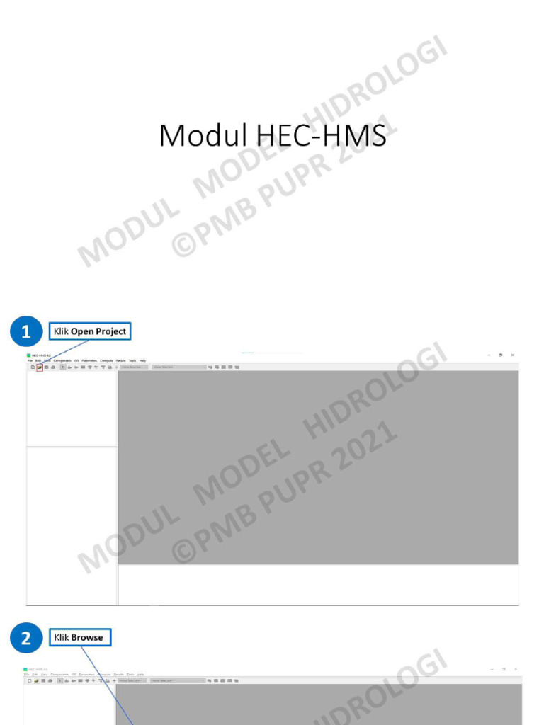 Modul Hec-Hms Fix | PDF