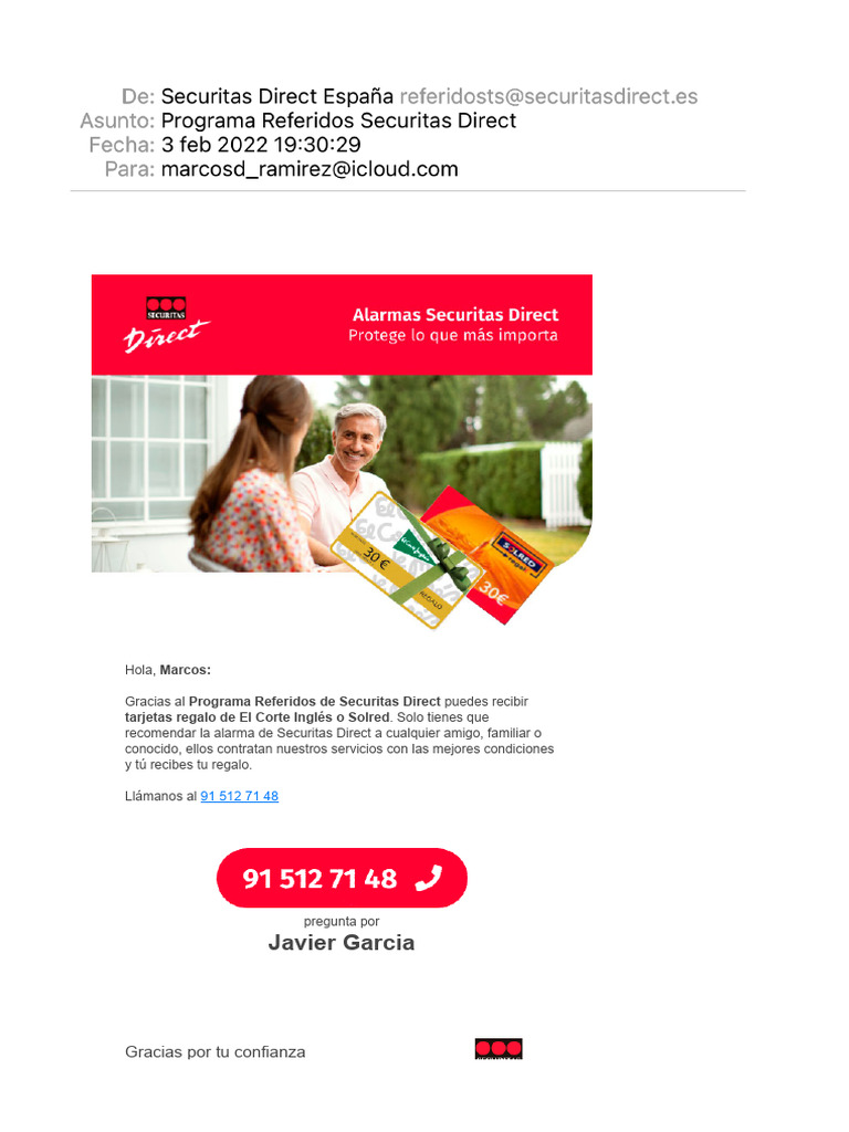 Programa Referidos Securitas Direct | PDF | Derecho