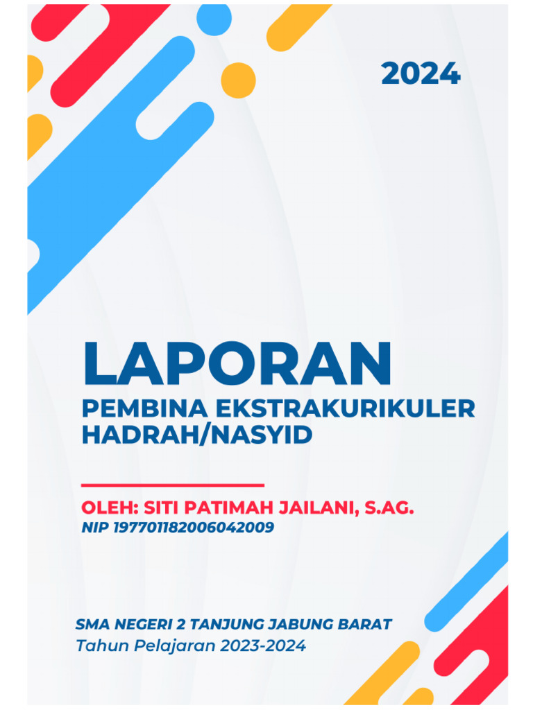 Laporan Pembina Ekstrakurikuler-SP | PDF