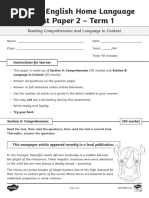6.1 Grade 6 Language Handout Term 1 2023-2024 | PDF | English Language ...