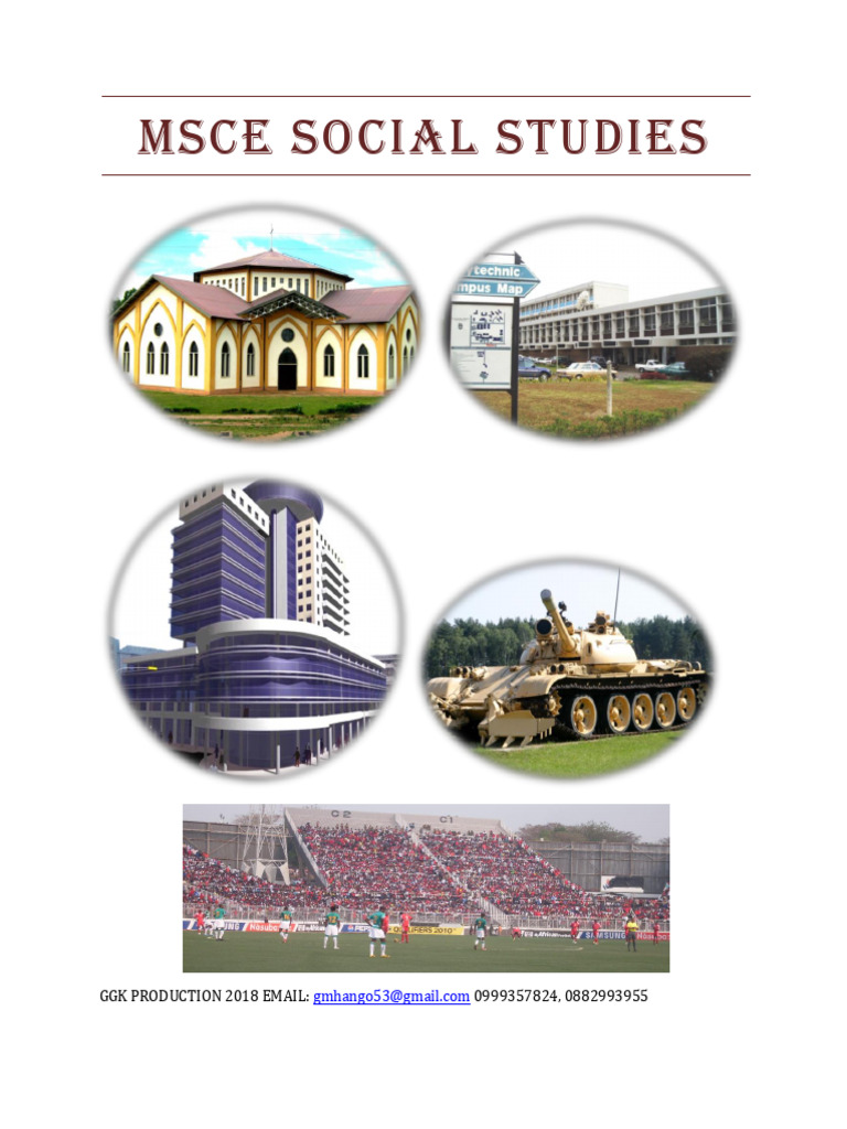 MSCE Social Studies Guide for Malawi | PDF | Pension | Taxes