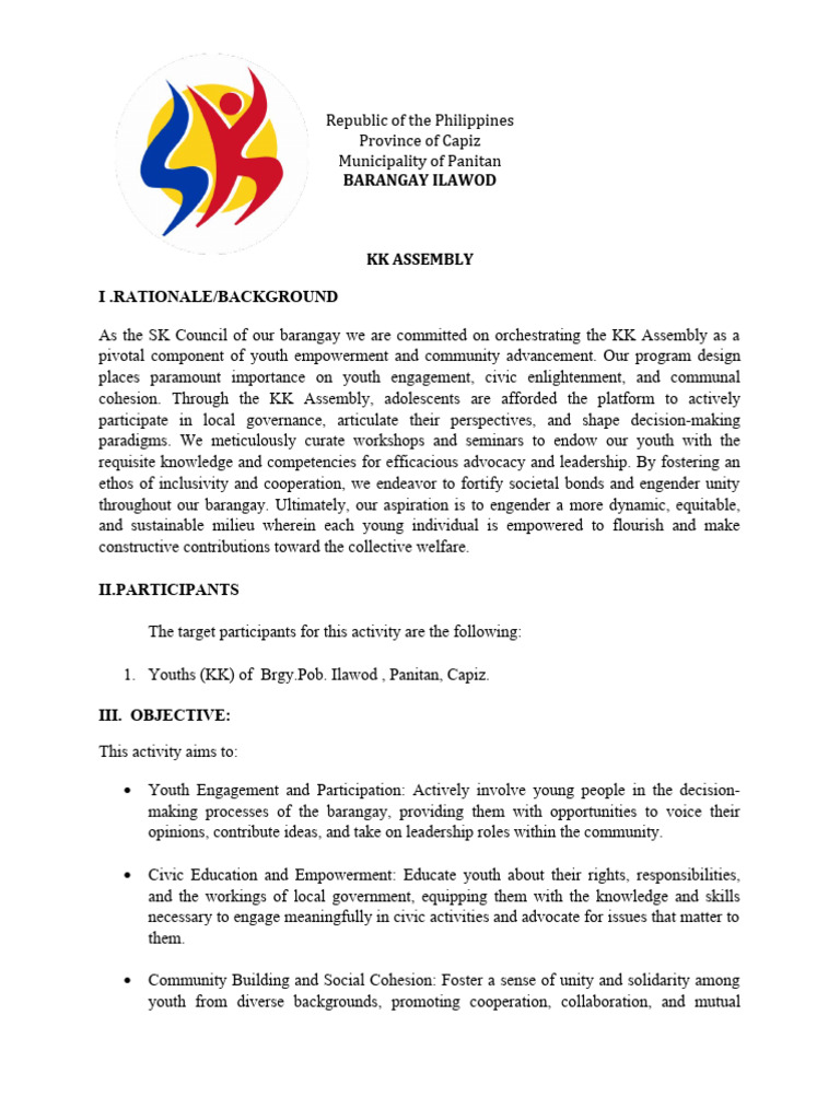 Program Des KK | PDF | Empowerment | Community