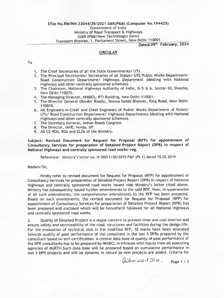 Revised RFP | PDF | Joint Venture | Request For Proposal