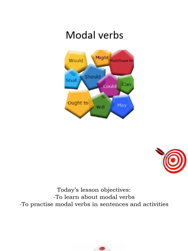 10_modal Verbs lsn 1 | PDF | Verb | Language Mechanics