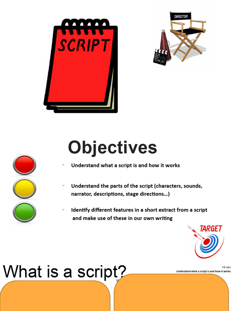 Understanding Scripts and Their Elements | PDF