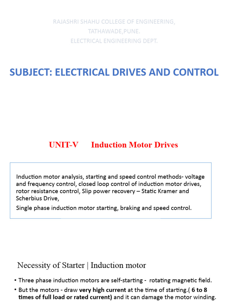 EDC Unit 5 | PDF | Electric Motor | Power Inverter