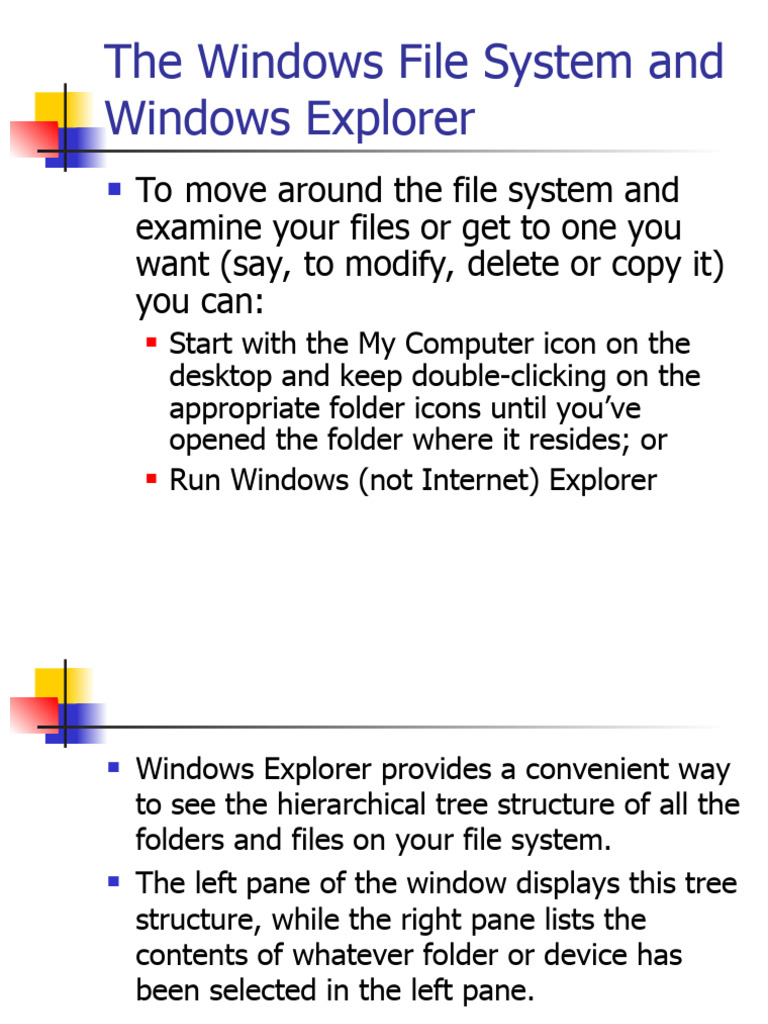 4 Windows Explorer | PDF | Computer File | Icon (Computing)