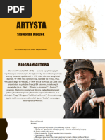 Sławomir Mrożek - Artysta - Tekst | PDF