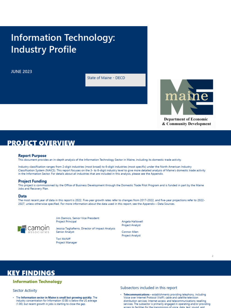 Final Report - Information Technology - DECD | PDF | Internet ...