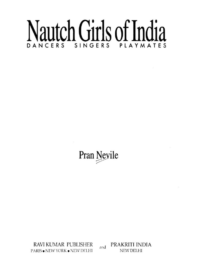 Nautch Girls of India _ Dancers, Singers, Playmates (Z-lib.io) | PDF