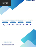 Elevator Quotation | PDF