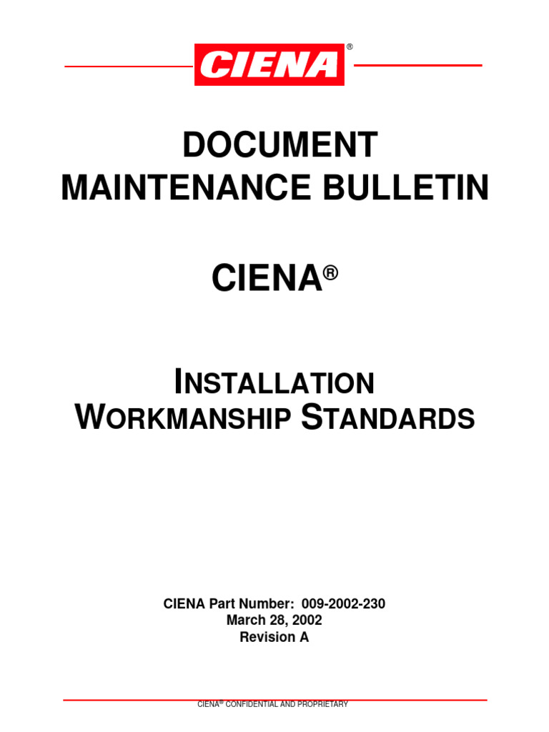 009-2002-230 (Installation Workmanship Standards) | PDF | Copyright ...