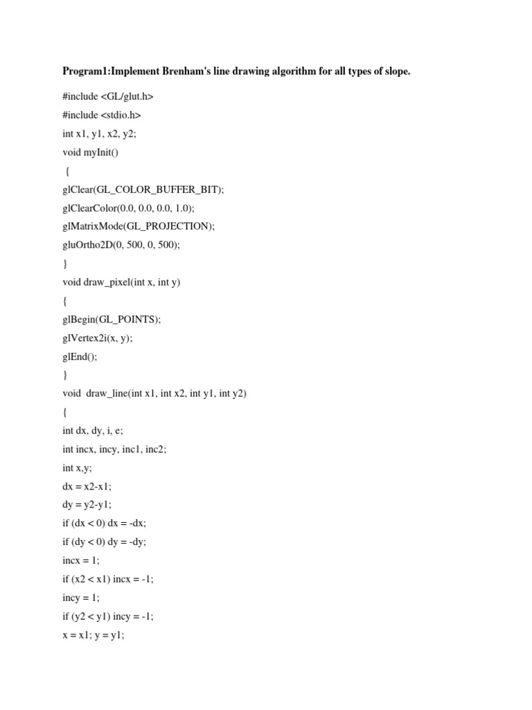 CG Lab Vtu Biet | PDF | Vertex (Geometry) | Computer Science
