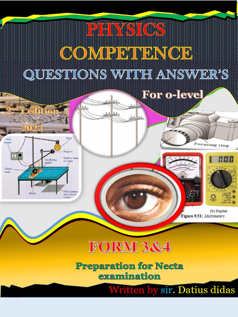 Physics Competence Questions Form 3&4 | PDF | Neutron | Atomic Nucleus