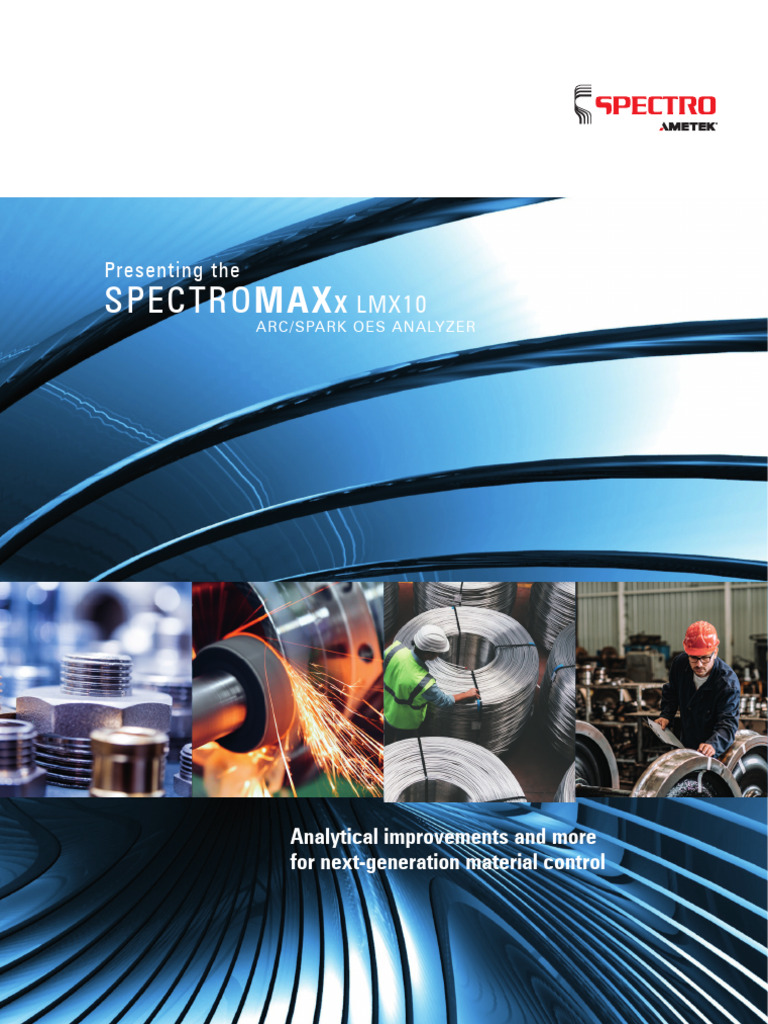 SPECTROMAXX LMX10 OES Analyzer Overview | PDF | Calibration | Backup