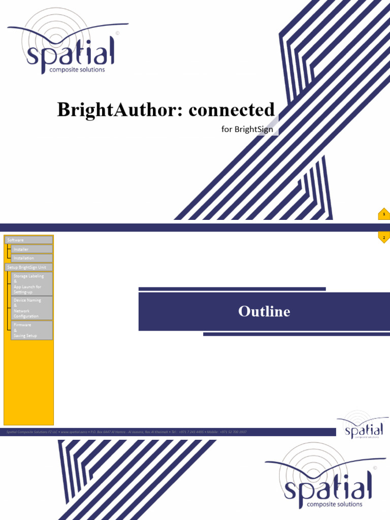 Brightauthor Connected | PDF | Installation (Computer Programs ...