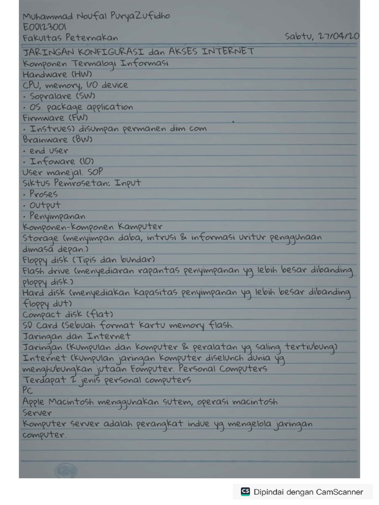 Muhammad Noufal PuryaZufidho | PDF