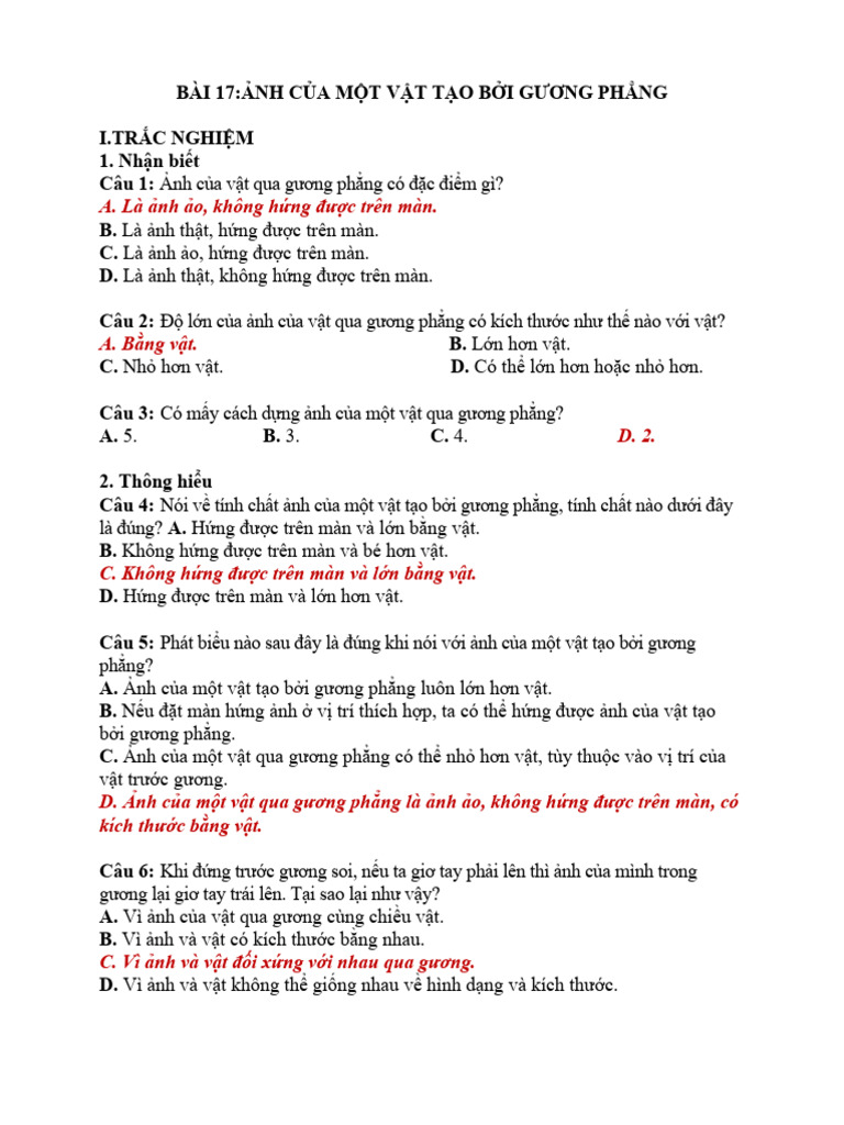 Bài 17 - KHTN - KNTT | PDF