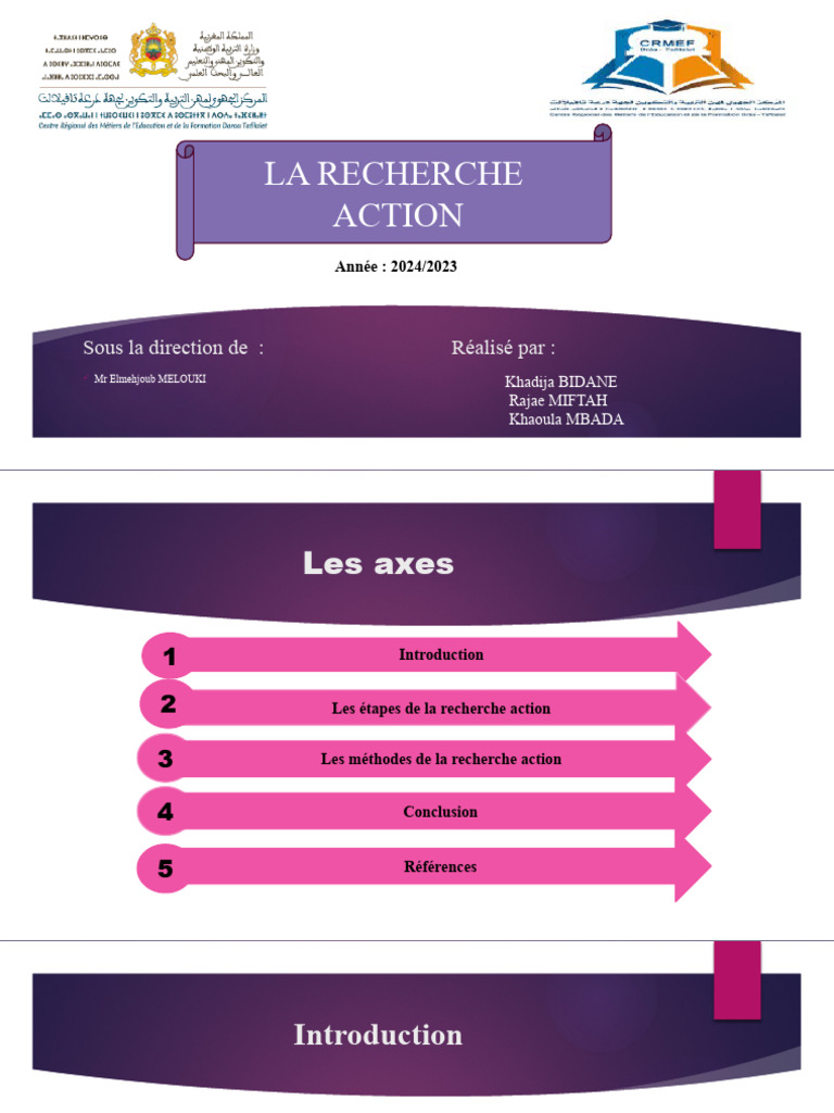 Définition et Méthodes de Recherche-Action | PDF | Recherche-action ...