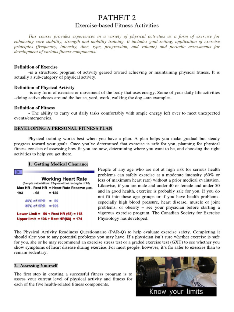 LESSON-1-FIT-2 | PDF | Physical Fitness | Health Care