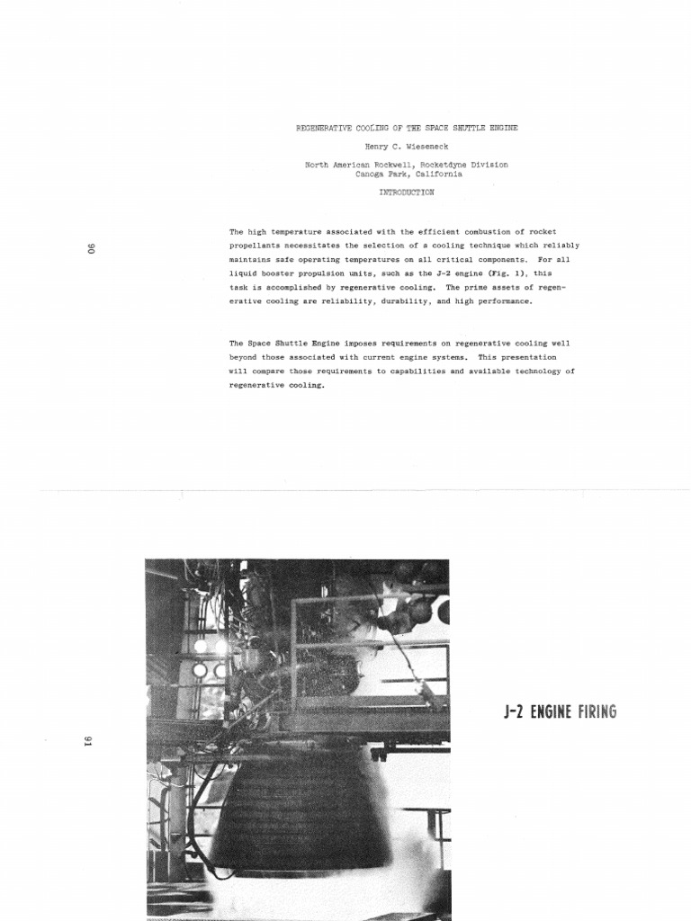 Henry C - Wieseneck North American Rockwell, Rocketdyne D I V I S I o N Canoga Park, California ...