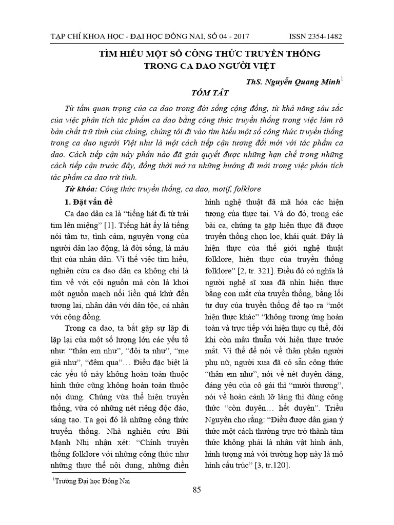 Nguyen Quang Minh - 85-98 | PDF