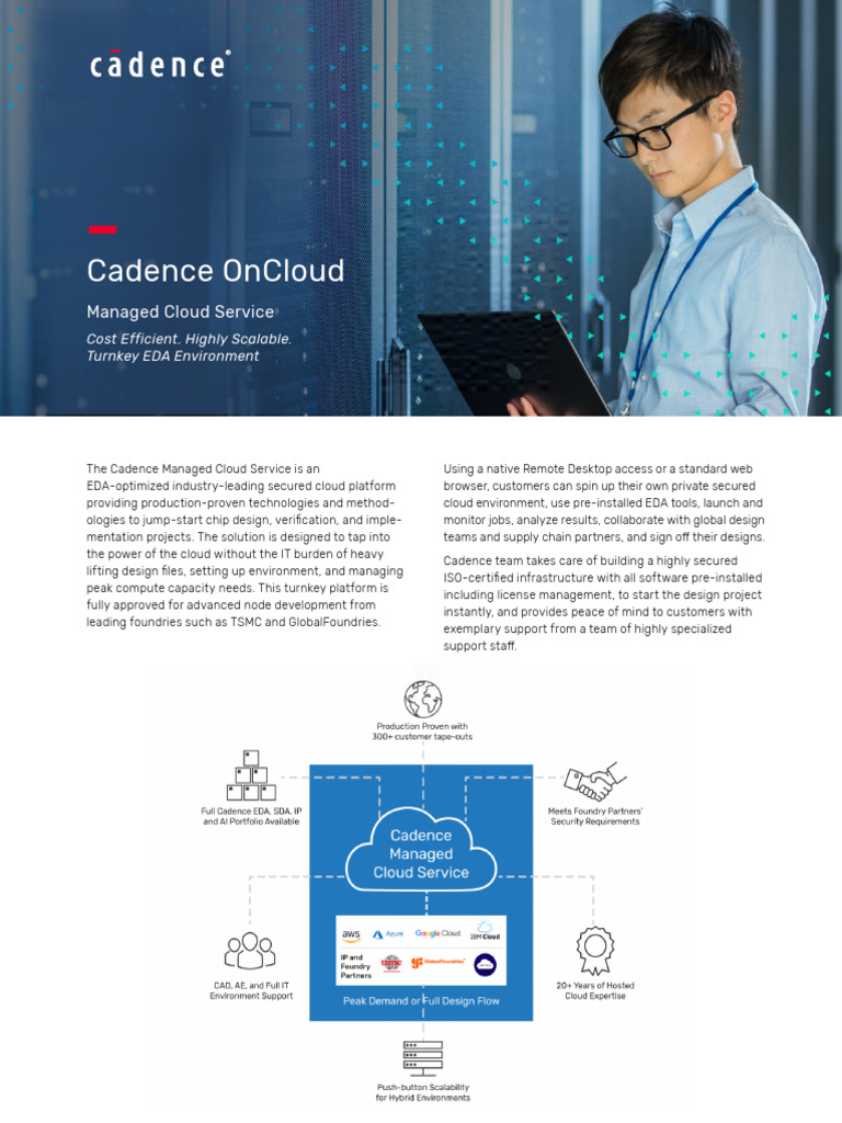 Cadence Managed Cloud BR | Download Free PDF | Cloud Computing | Computing