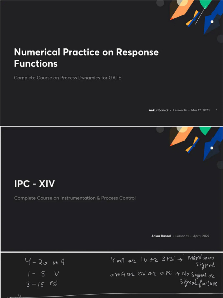 Numerical Practice On Response Functions With Anno | PDF