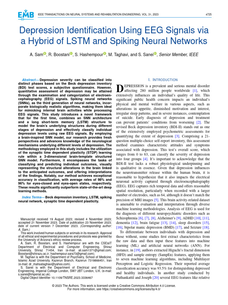 Depression_Identification_Using_EEG_Signals_via_a_Hybrid_of_LSTM_and ... Depression_Identification_Using_EEG_Signals_via_a_Hybrid_of_LSTM_and ...