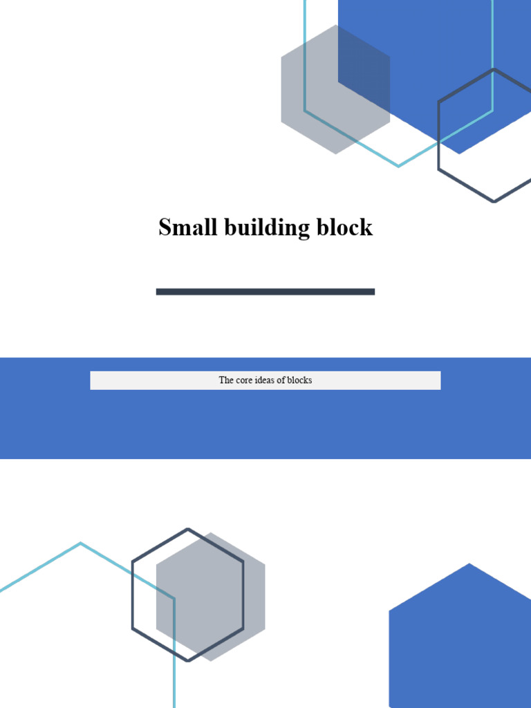 3 - Building Block | Download Free PDF | Music Theory | Elements Of Music