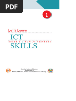 ICT Grade 1 | PDF | Computer Keyboard | Tablet Computer