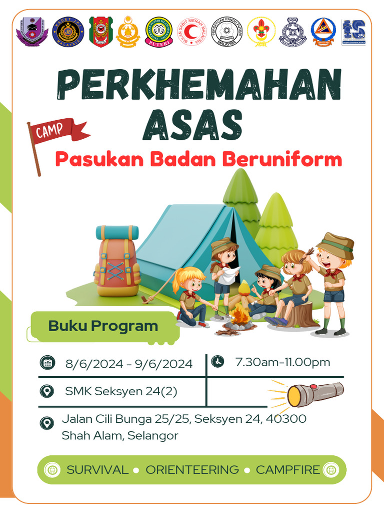 Buku Program Perkhemahan Asas PBB | PDF