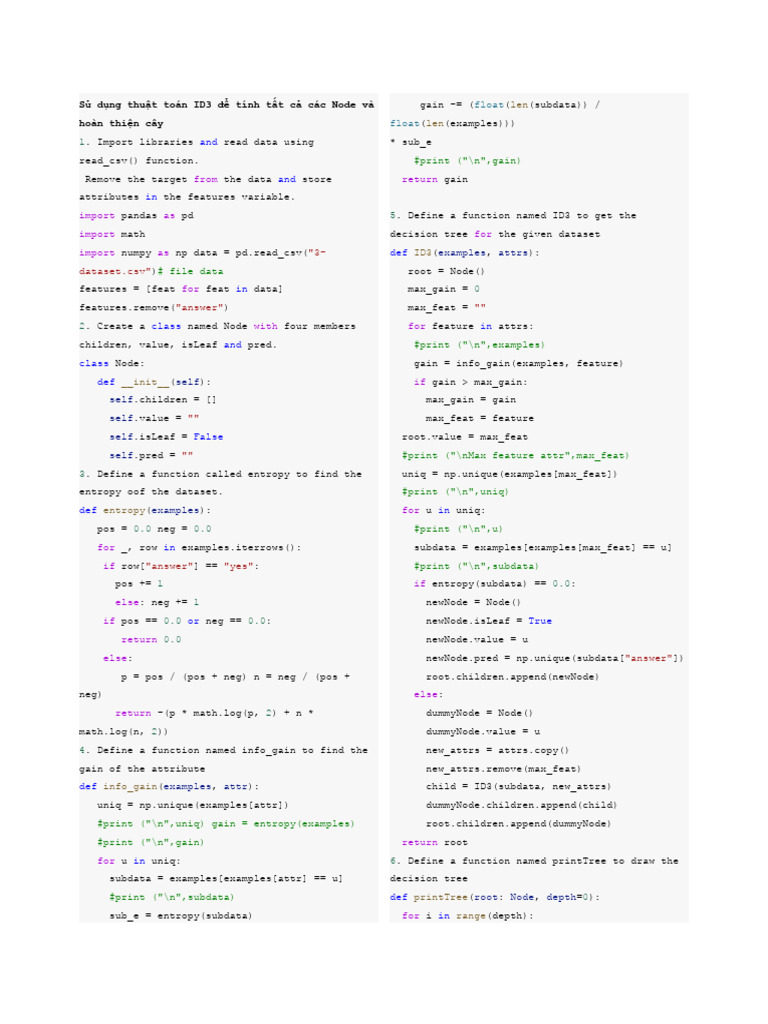 #Print ("/n",gain) : Len Len | PDF | Statistical Analysis | Teaching ...