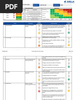 Warehouse Safety Risk Assessment | PDF | Forklift | Warehouse