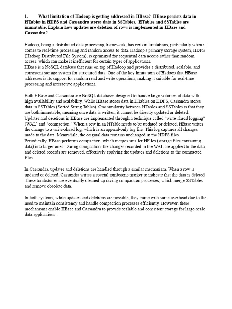 BDS Doc | PDF | Parallel Computing | Apache Hadoop