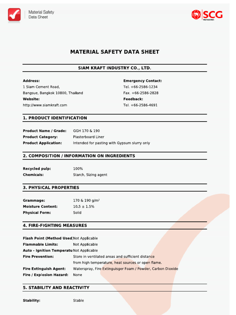 MSDS - SKIC PBL - Paper | PDF