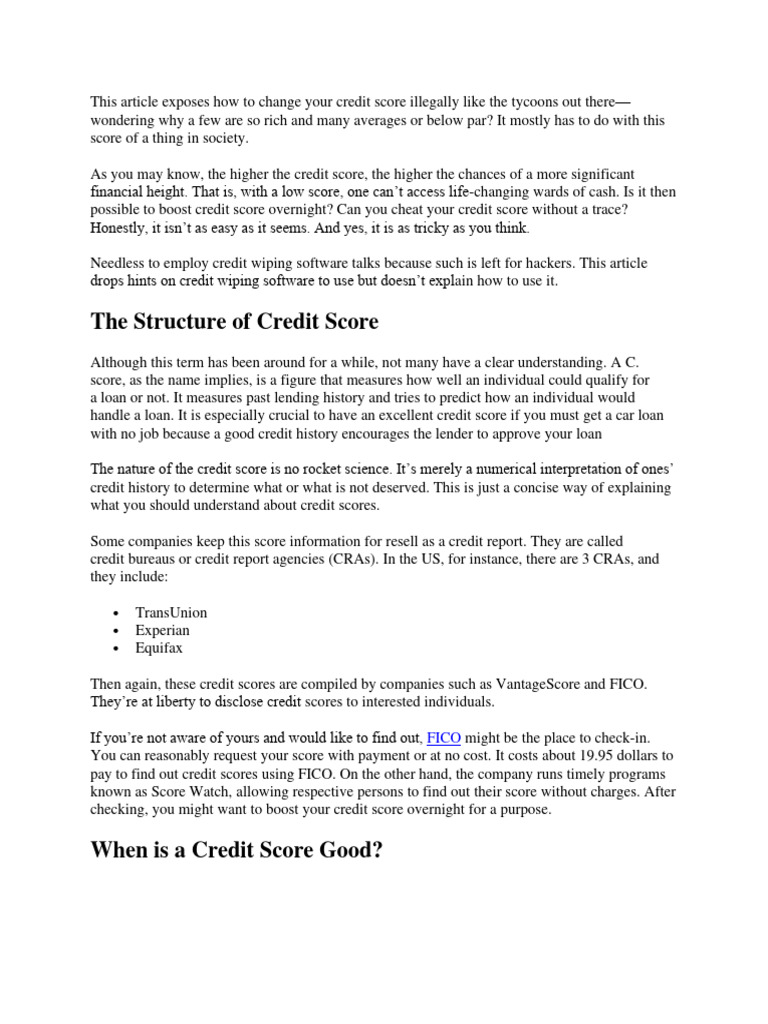 Credit Improval Method | PDF | Credit Card | Credit History