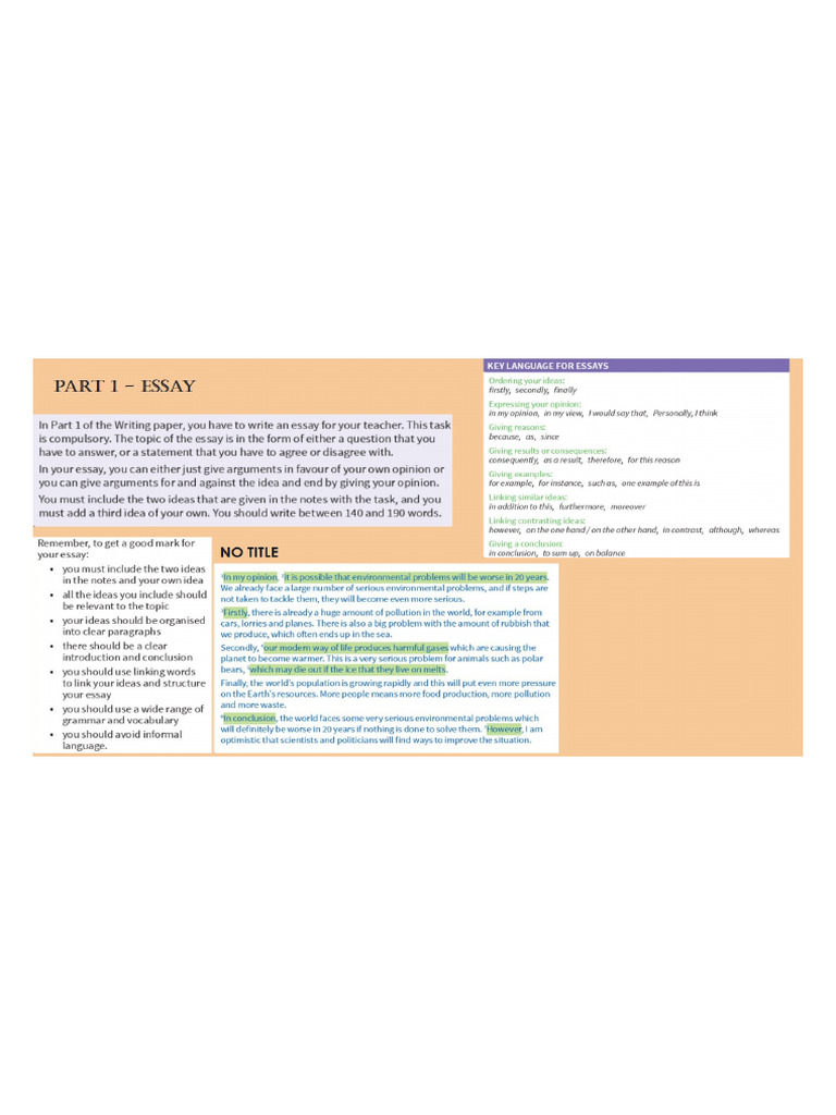 FCE writing guide | PDF