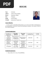 Amar Shewkani's CV Overview | PDF