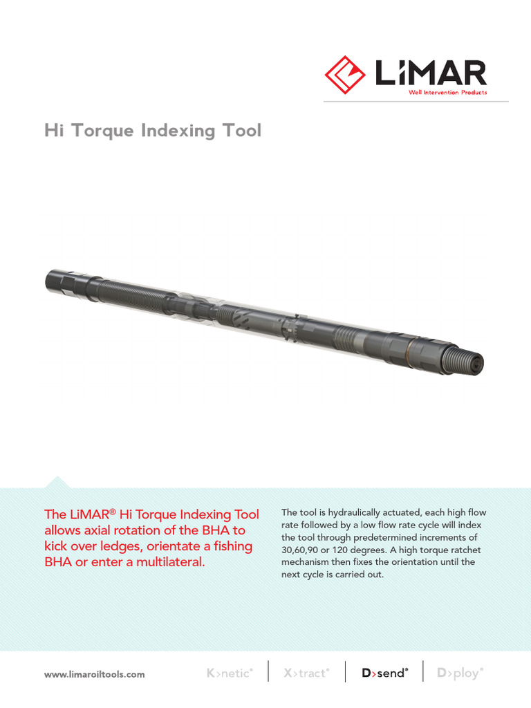 CT D Send Hi Torque Indexing Tool | PDF | Sheet Metal | Equipment
