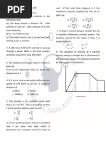 SHM Formula Sheet | PDF | Oscillation | Metrology